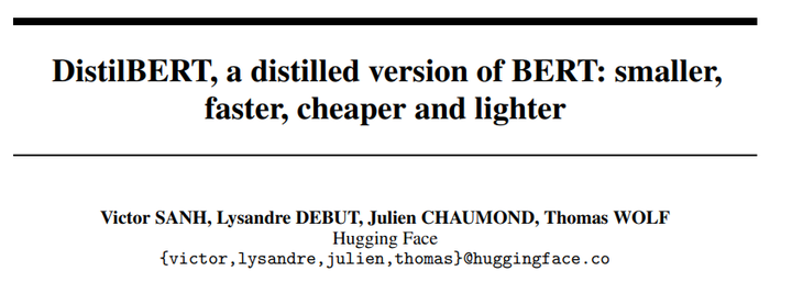 DistilBERT 论文回顾 - 知乎