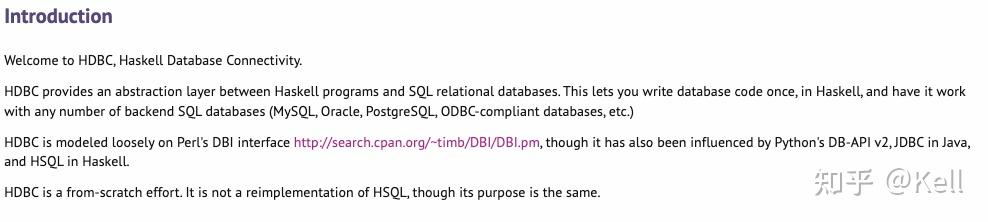 Haskell 数据库 HDBC - 知乎