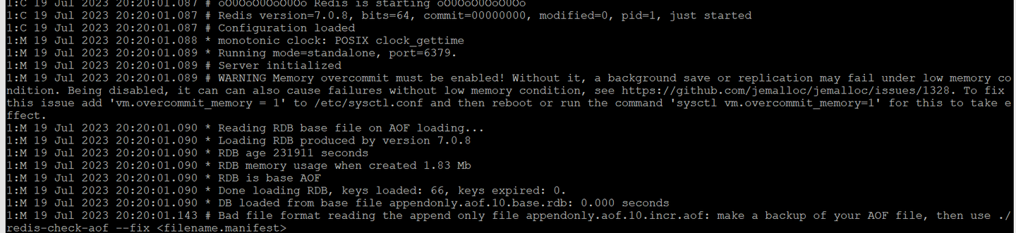 记一次Docker中Redis重启后启动失败 - 知乎