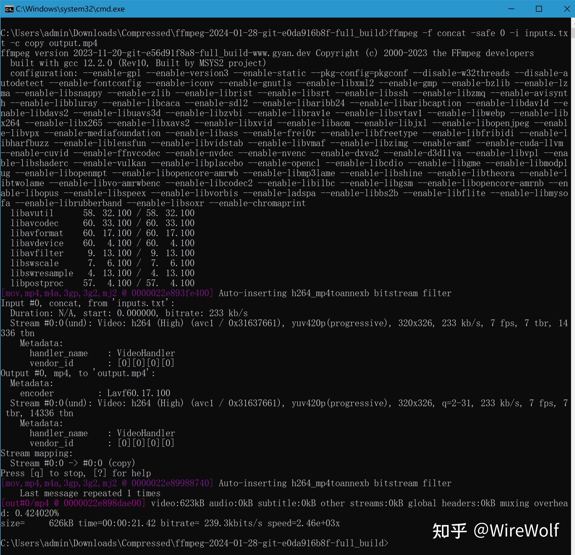 用ffmpeg处理视频文件指南 - 知乎