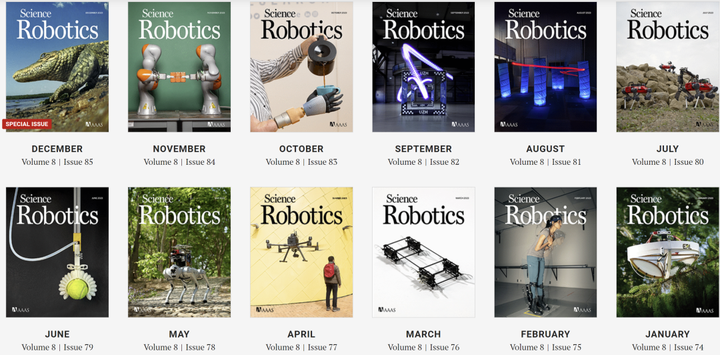 重磅分享：Science Robotics 2017-2023年封面论文研究总览 - 知乎