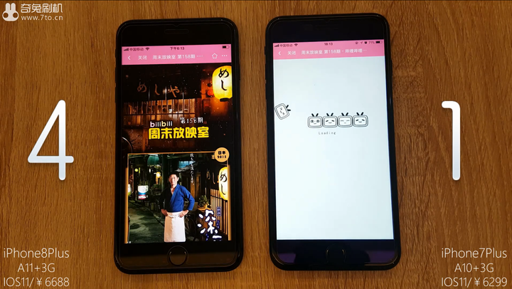 iPhone8P VS iPhone7P速度对比 相隔一年 会相差多大？ - 知乎