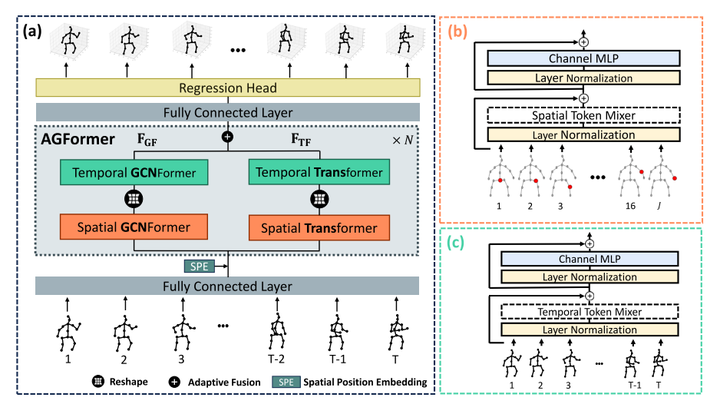 《MotionAGFormer: Enhancing 3D Human Pose Estimation with a Transformer-GCNFormer Network》 WACV ...