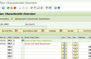 SAP QM初阶-执行QP02维护检验计划时不能为检验特性指派取样策略 - 知乎