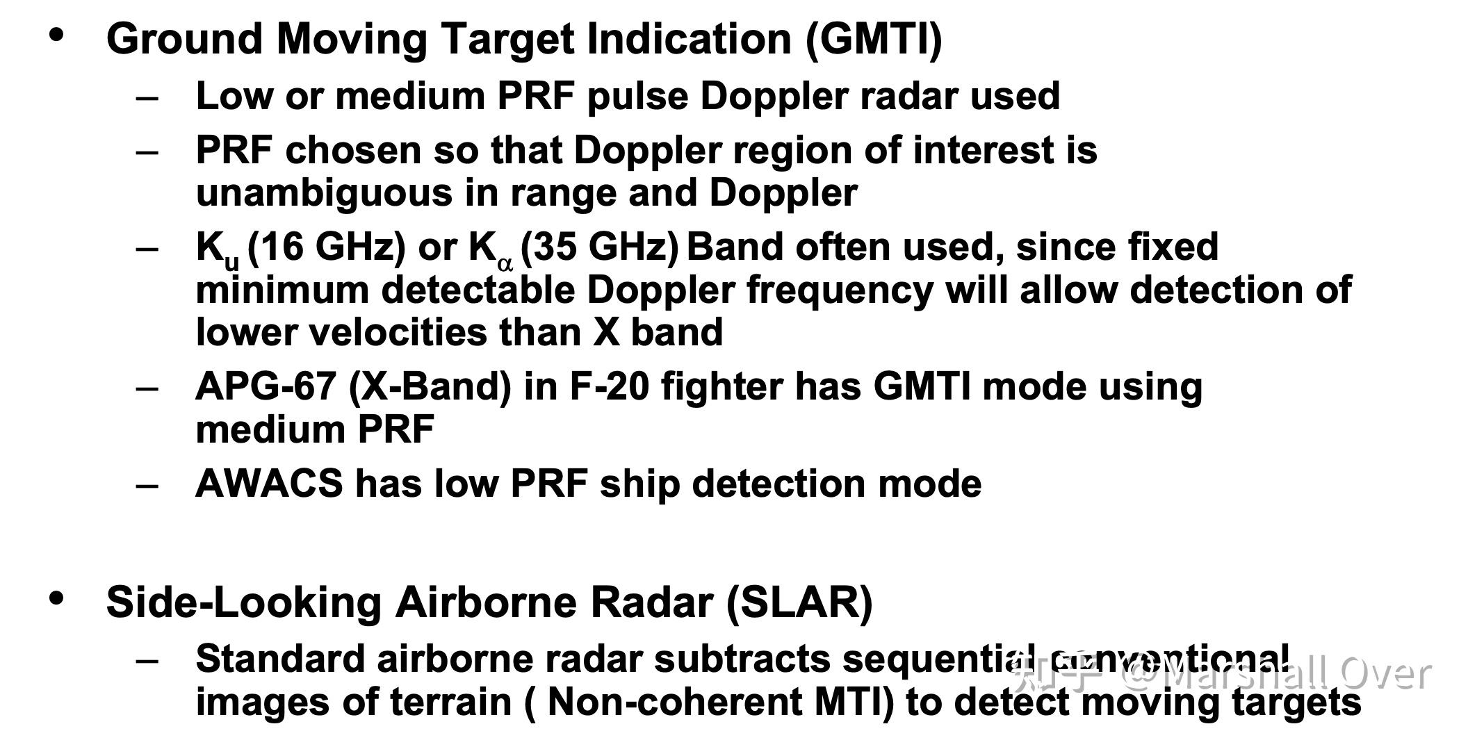 (十六)MIT公开课雷达系统工程之机载PD雷达 - 知乎