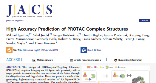 学术速运|PROTAC复杂结构的高精度预测 - 知乎