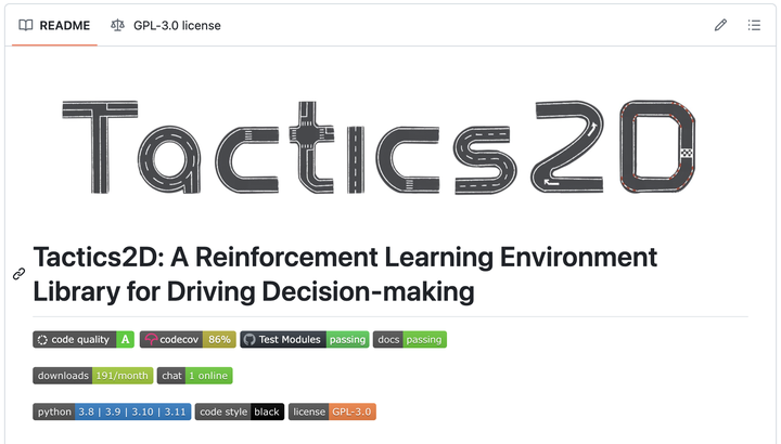 开源驾驶决策仿真器Tactics2D正式上线 - 知乎