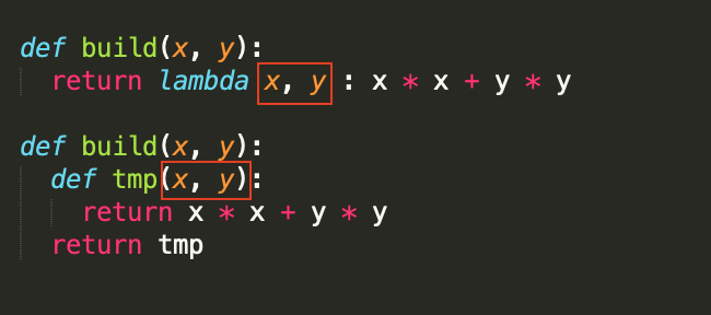 python 中 return lambda 怎么理解？ - 知乎