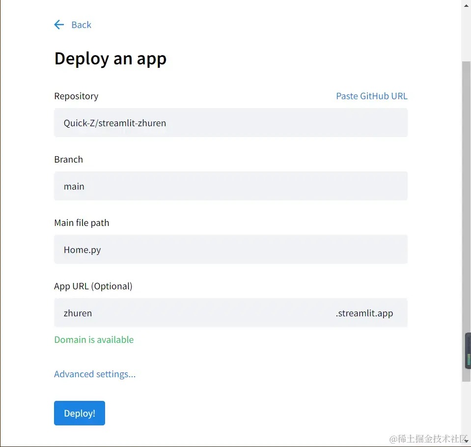 Streamlit 光速搭建并部署你的主页 - 知乎