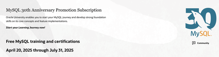 一起免费考 MySQL OCP 认证啦 - 知乎