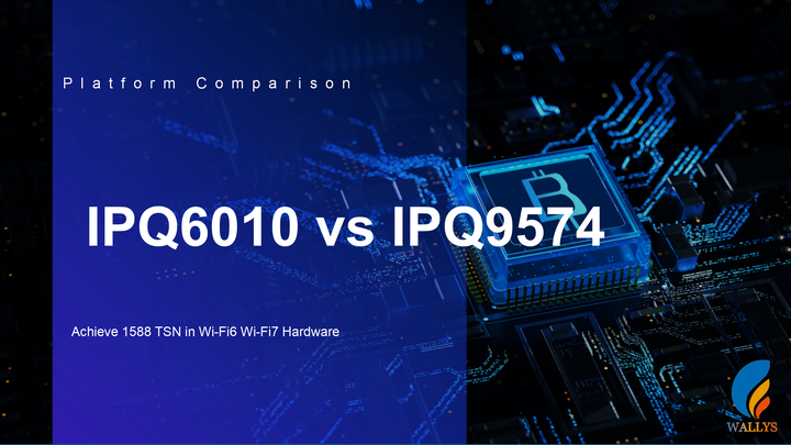 IPQ6010 vs IPQ9574 Platform Comparison|Achieve 1588 TSN in WiFi6 WiFi7 ...