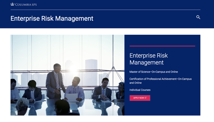 美国研究生项目｜哥伦比亚大学 - 风险管理硕士 Columbia University - Master of Science in ...