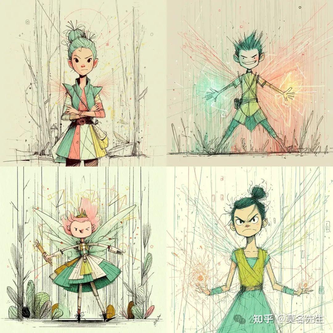 25种魔法公式！用Midjourney一键解锁卡通/漫画/概念艺术风格【附万能模板】 - 知乎