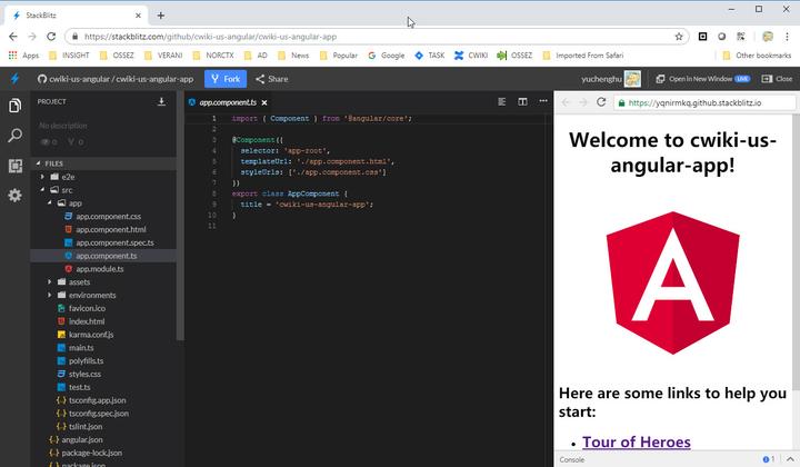 如何将 GitHub 中的项目导入到 stackblitz.com 中 - 知乎