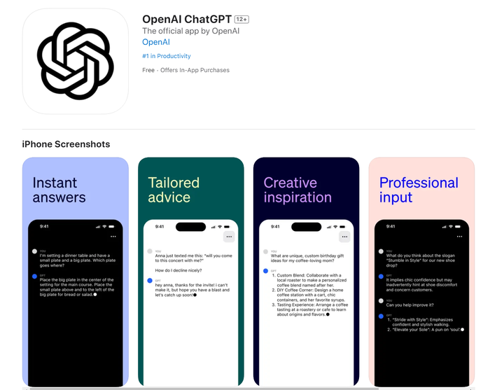 Chat GPT 官方IOS App上线， Plus会员开通门槛降低！支持语音识别/GPT-4 - 知乎