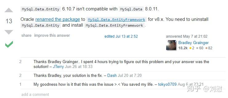升级 MySql.Data for NET 后遇到的神坑 - 知乎
