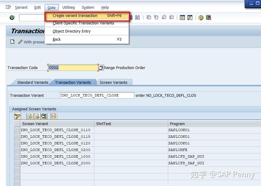 SAP SHD0创建屏幕变式 - 知乎