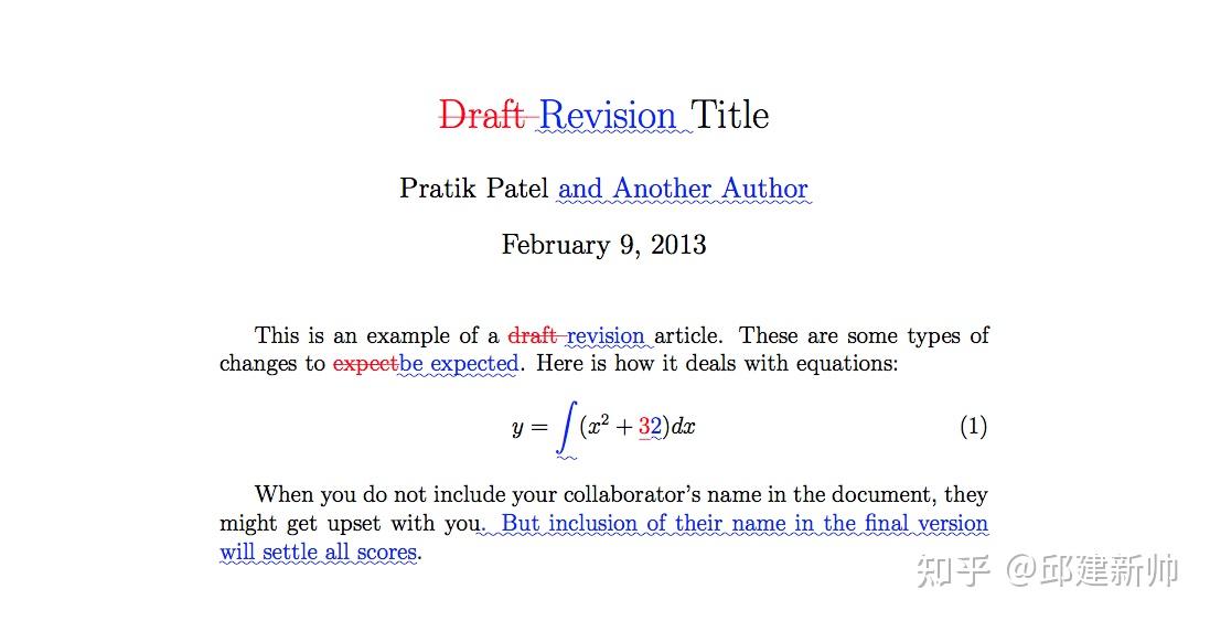 latexdiff工具的使用 - 知乎