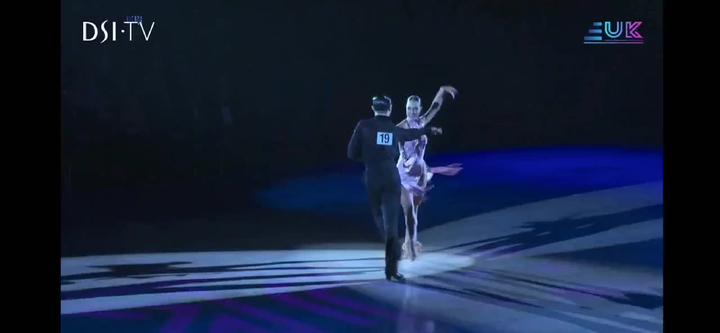 伦巴，2023UK公开赛，业余组拉丁solo， Austin Joson & Liza Lakovitsky，本场比赛排名第5. - 知乎