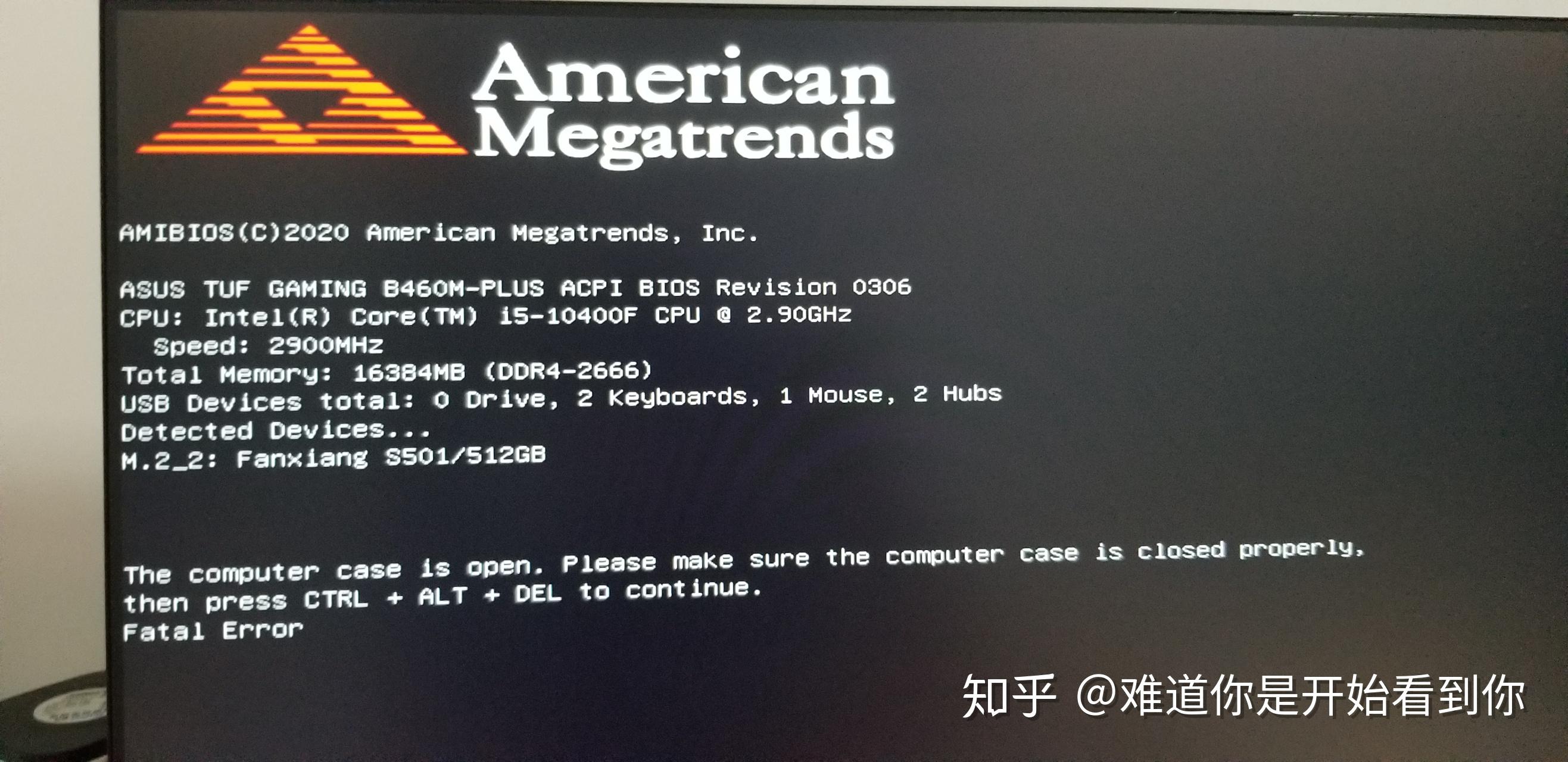 电脑开机出现the computer case is open怎么办？ - 知乎
