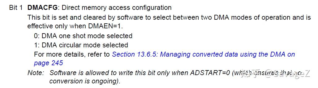 STM32F072 ADC使用DMA传输时的一个问题 - 知乎