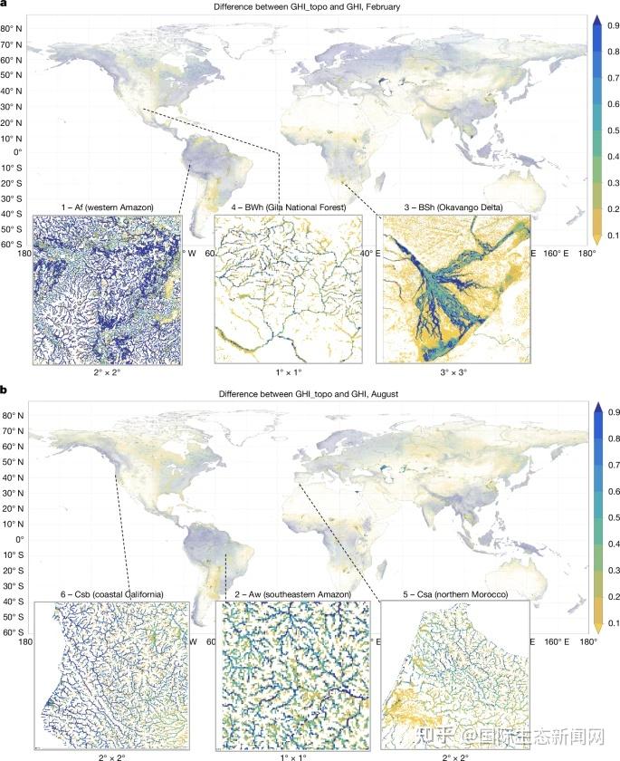 《自然》：一种考虑侧向水文循环的全球湿度指数 - 知乎