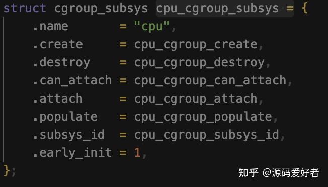 Linux内核源码解析---cgroup实现之整体架构与初始化 - 知乎