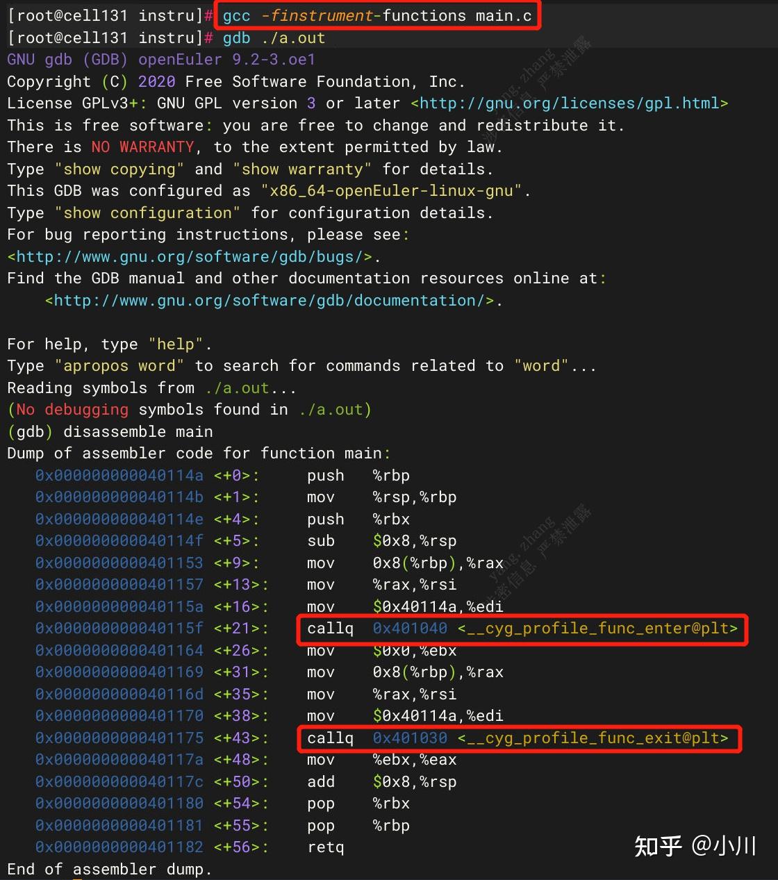 使用GCC函数插桩功能（-finstrument-functions）找到耗时异常的函数 - 知乎