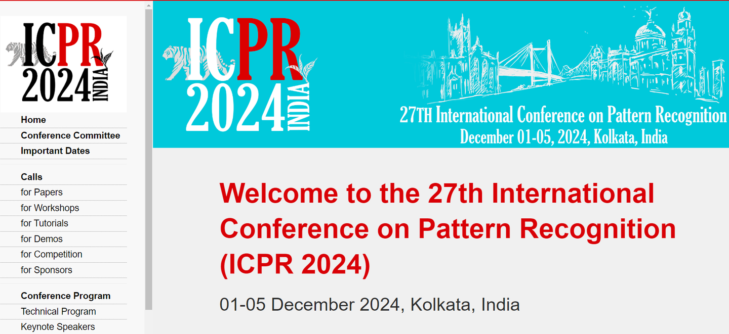 ICPR 2024即将截稿 - 知乎