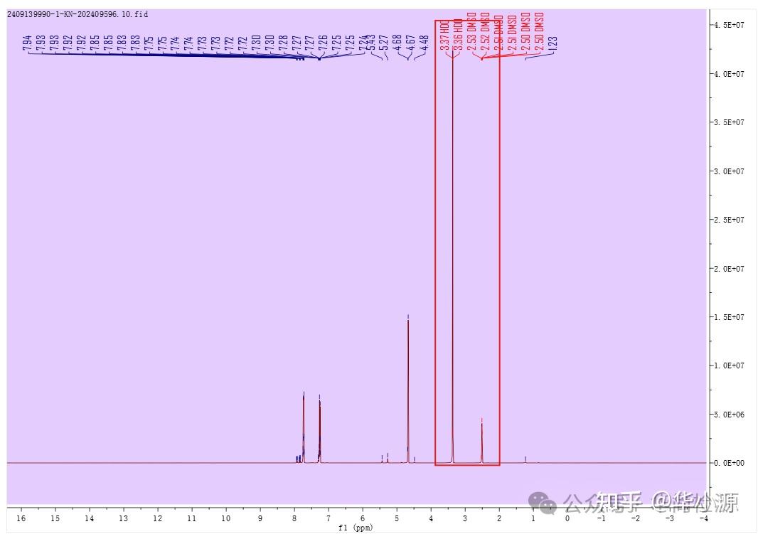 核磁软件—MestReNova的应用 - 知乎