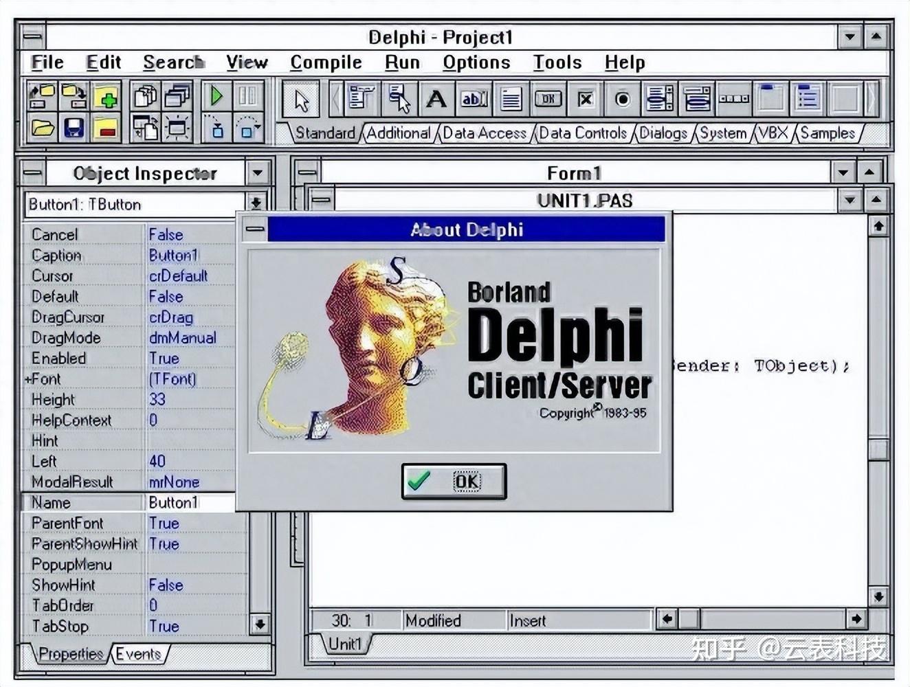 Delphi明明赢了技术，为什么输给了VB？无代码成破局关键！ - 知乎