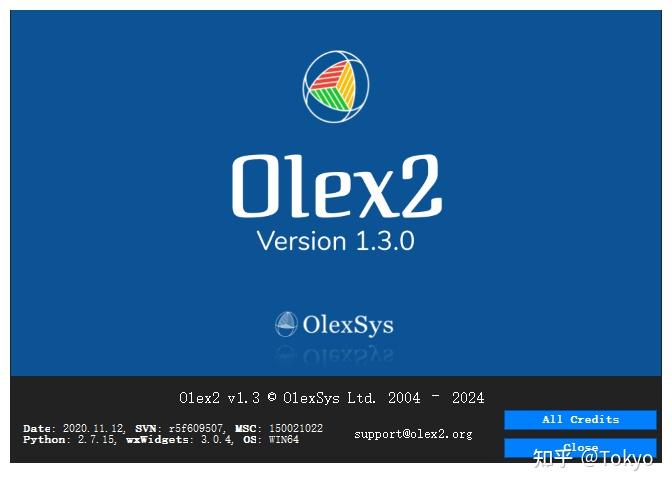 Olex2中溶剂遮掩及其标志 - 知乎