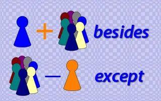 but、except、except for、besides 都可以表示“除了”，他们有什么区别？ - 知乎