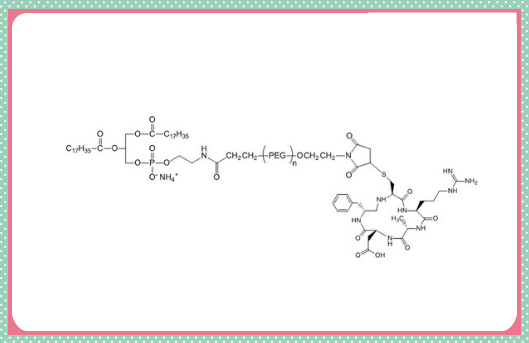 短肽序列之DSPE-PEG-RGD，RGD-PEG-DSPE，磷脂-聚乙二醇-整合素靶向肽 - 知乎