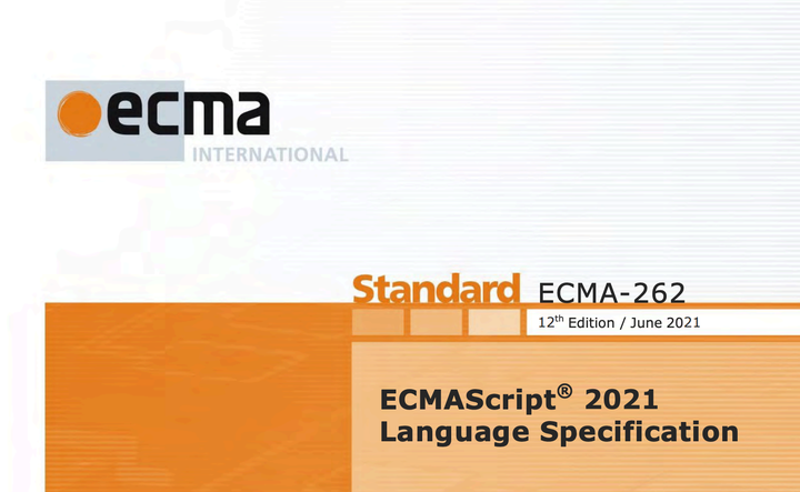 ECMAScript 2021 （ES12）通过，正式写入 ECMAScript 标准 - 知乎