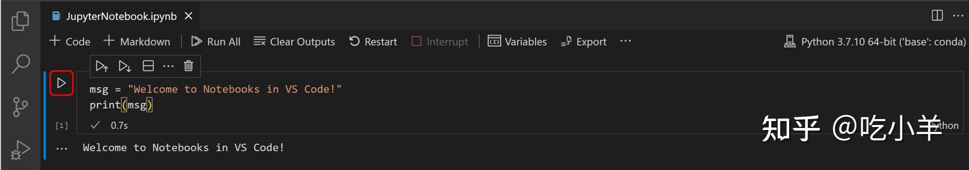VS Code 中 Jupyter Notebook 使用方法 - 知乎