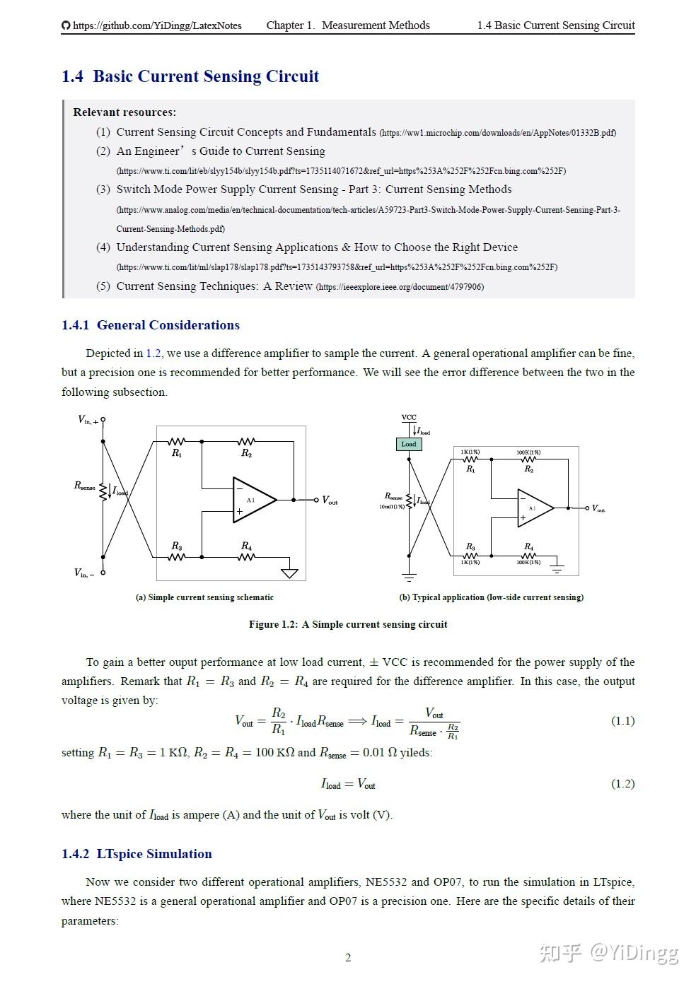 [Analog Circuits Handbook] Practical Current Sensing (实用电流传感电路, 电流表) - 知乎