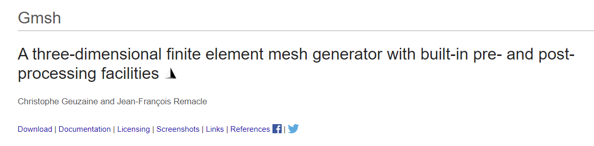 Gmsh系列链接整理 - 知乎