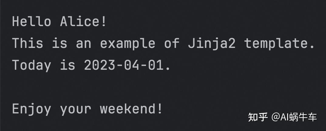 python提效利器之jinja2使用讲解 - 知乎
