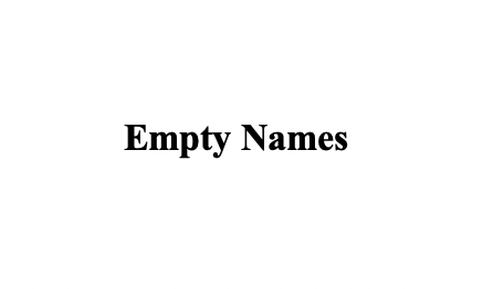 David Braun - Empty Names - 知乎