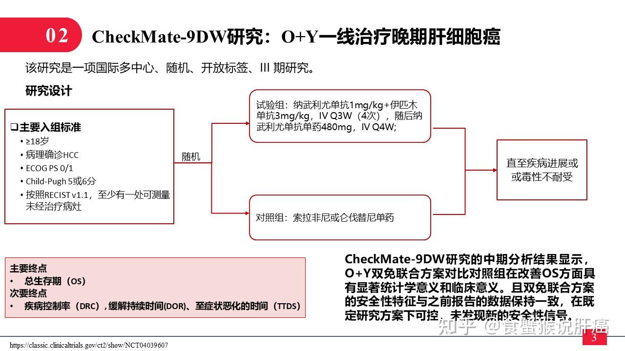 CheckMate-9DW研究：O+Y一线治疗晚期肝细胞癌 - 知乎