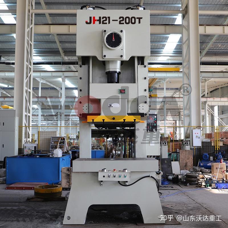 200吨气动冲床多少钱一台-JH21气动冲床价格 - 知乎