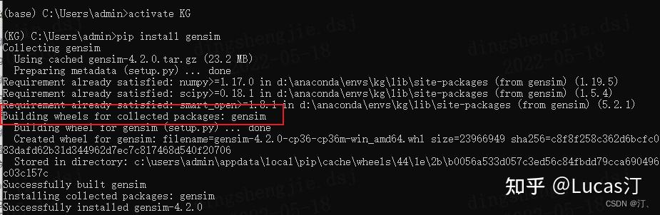 python：spacy、gensim库的安装遇到问题及bug处理 - 知乎