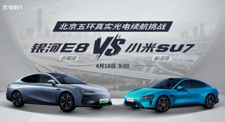 超百万人围观的银河E8和小米SU7续航测试，告诉了我们什么？ - 知乎