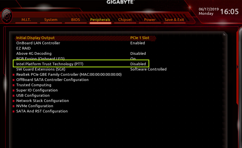 请教下这款技嘉主板如何开启TMP2.0? - 知乎