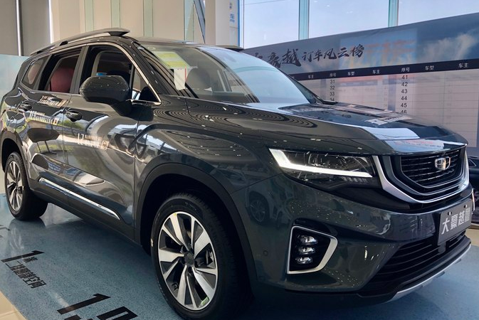 【到店实拍】2020款吉利豪越，车长4835mm，184马力配1.8T - 知乎