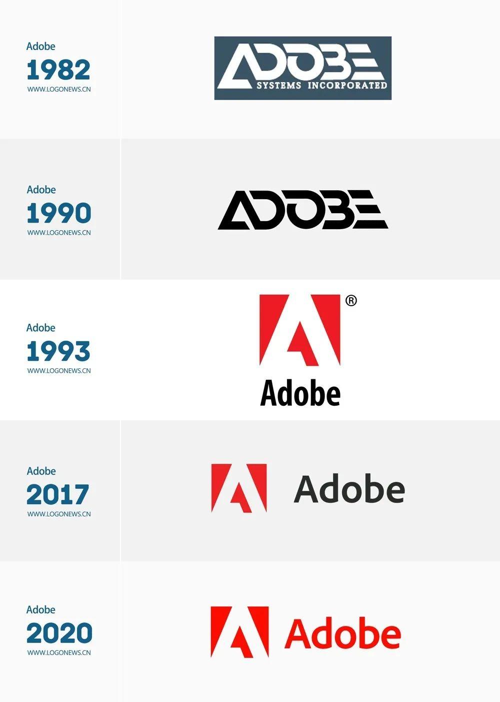 Adobe 发布全新LOGO，全都没了棱角…… - 知乎