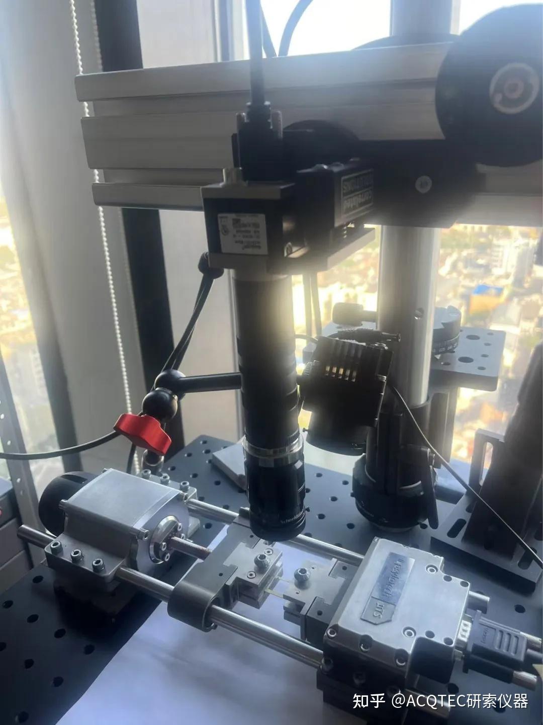 案例分享：铜箔样品拉伸测试；纤维丝拉伸测试；显微-μTS-DIC集成测试 - 知乎