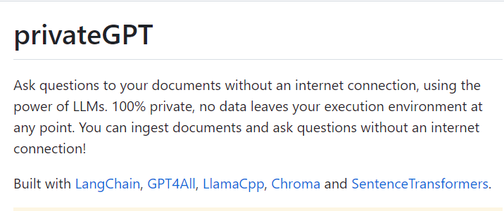 privateGPT本地私有化部署教程 - 知乎