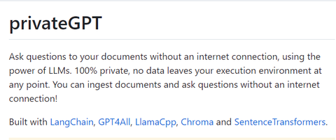 privateGPT本地私有化部署教程 - 知乎